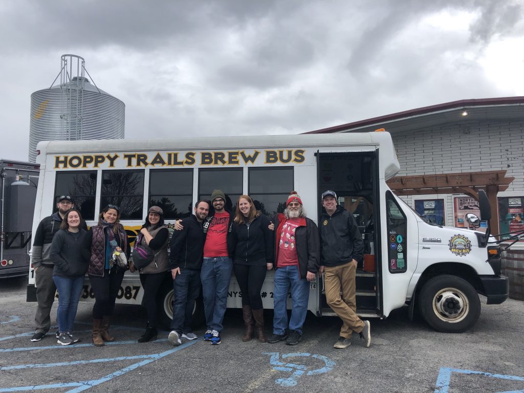 Hoppy Trails Brew Bus Experience - 518 Bites & Sights